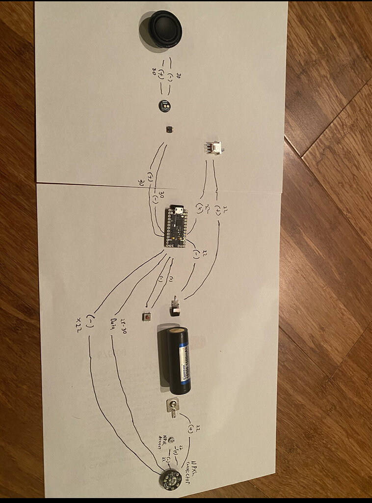 Configuration + Wiring for KR Sabers Master QGJ w/Metal Master Chassis ...