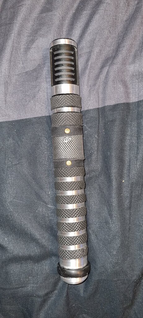 Button less lightsaber hilt 😏 - The Crucible