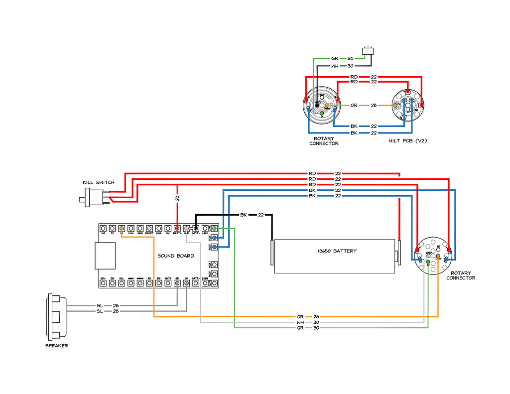 Wiring Diagram checks - Proffieboards - The Crucible