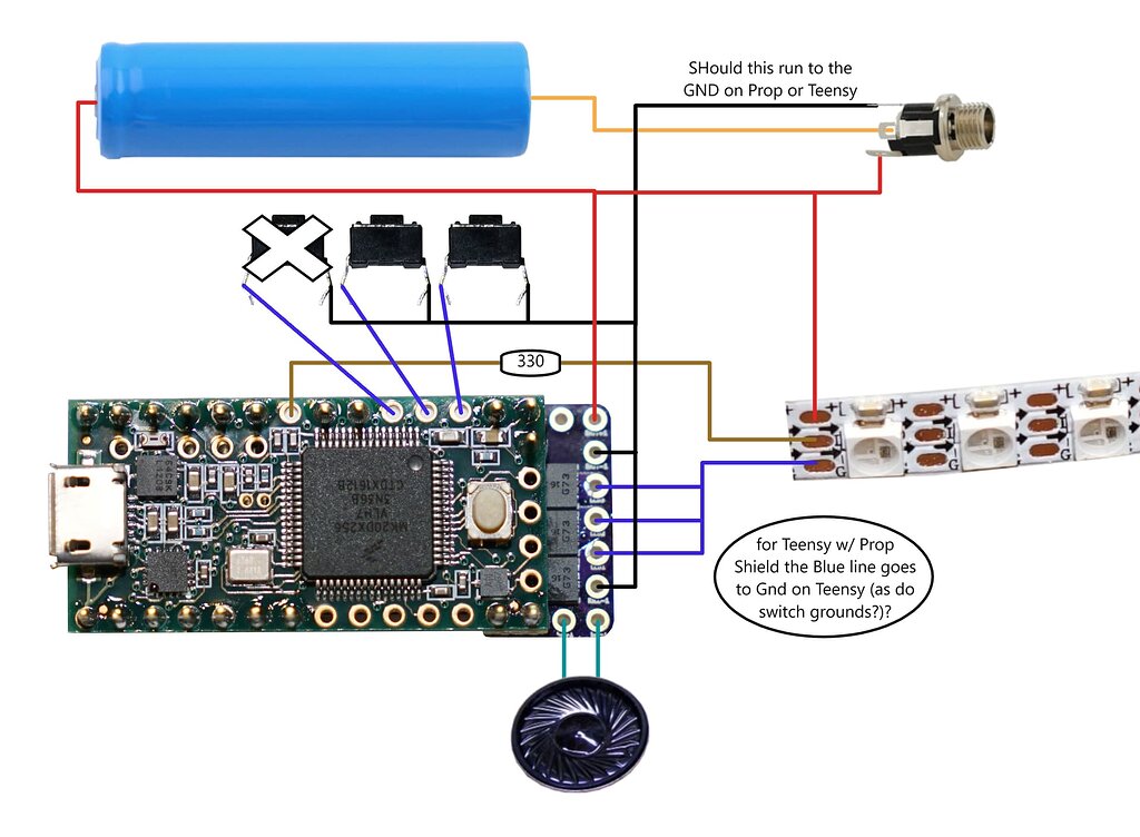 Teensy Prop Shield Build - Build threads - The Crucible