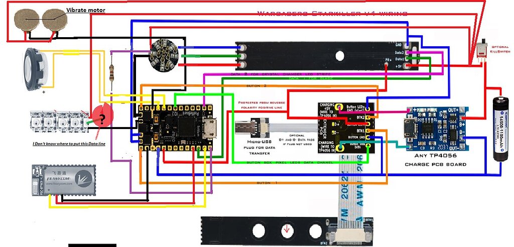 First Proffie Saber build - Proffieboards - The Crucible